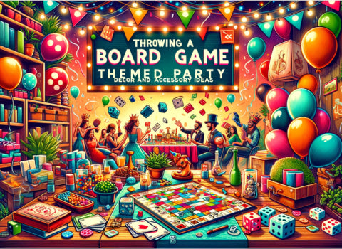 Throwing a Board Game Themed Party: Decor and Accessory Ideas ...